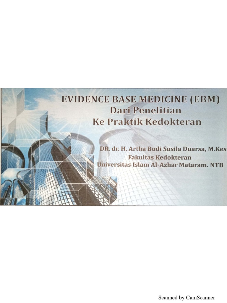 Evidence Base Medicine | PDF