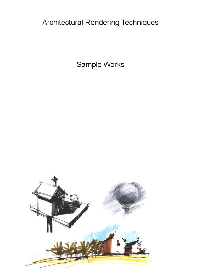 Architectural Rendering Techniques Overview | PDF