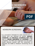 Expanded Newborn Screening Brochure | PDF | Diseases And Disorders ...