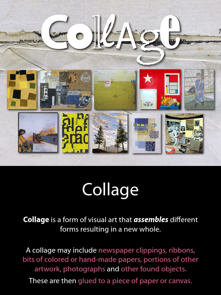 Collage | PDF | Collage | Art Movements