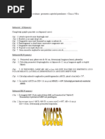 Matematica Clasa VII Teste Arii | PDF