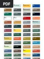 Revell Conversion Color Chart | PDF | Blue | Green
