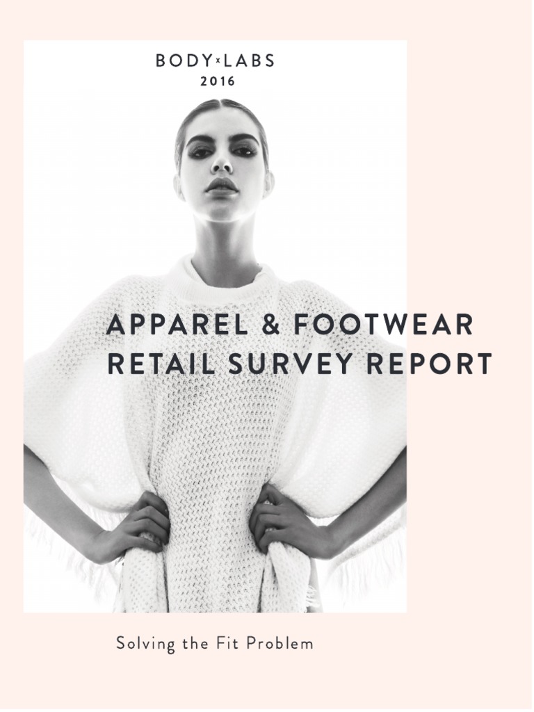 Bodylabs Apparel & Footwear Retail Survey Report PDF | PDF | Retail ...