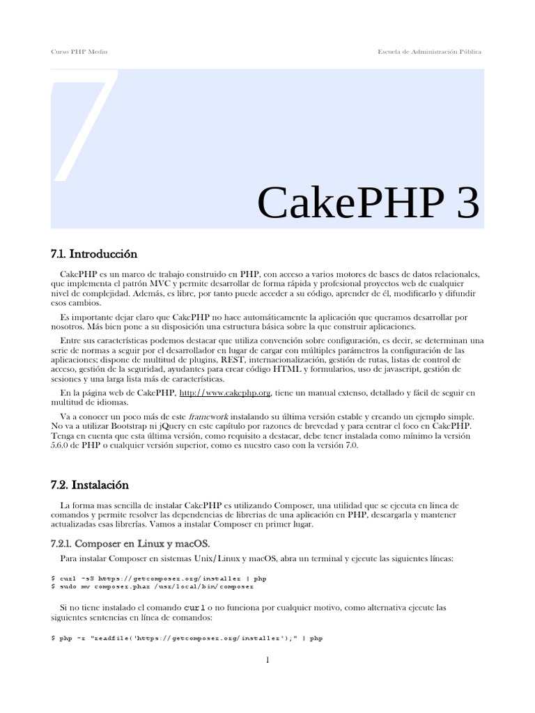 Cake PHP | PDF | Tabla (base de datos) | HTML