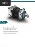 Neugart PLPE Gearbox Overview | PDF | Manufactured Goods | Machines