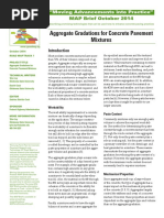 Combined Aggregate Gradation Example | PDF | Concrete | Cement