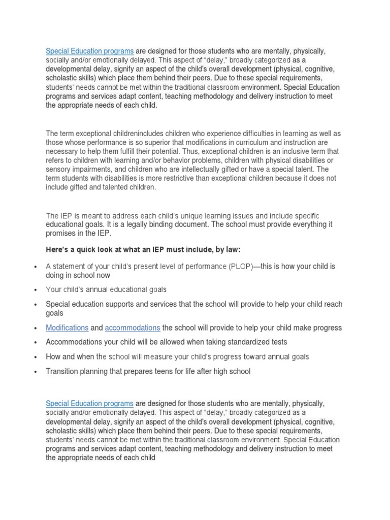 Comprehensive Test | PDF | Special Education | Autism Spectrum