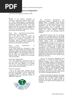 Community Development PDF Notes PDF | PDF | Community | Concept
