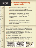 Mga Patakaran at Programa Ni Pangulong Ferdinand E. Marcos: (Disyembre ...