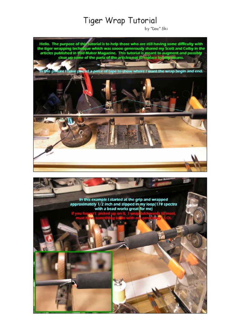 Doc Ski Tiger Wrap Tutorial