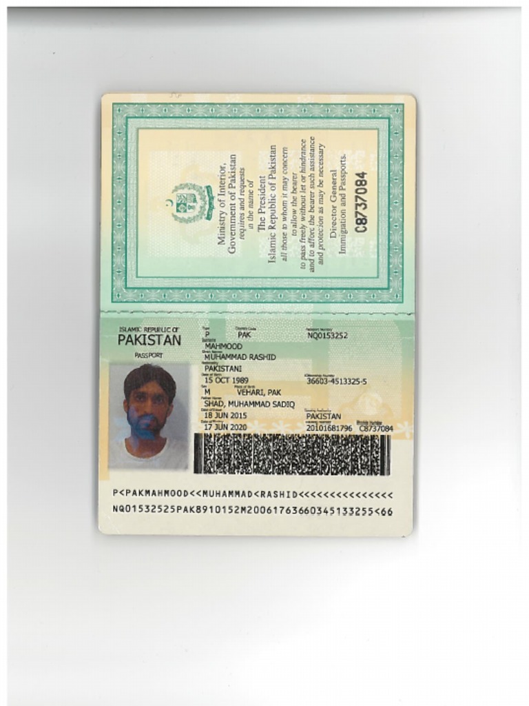 Rashid Passport PDF | PDF