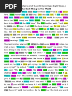Basic Sight Words Grade 4 | PDF