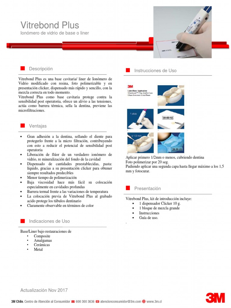 Manual Vitrebond Plus | PDF