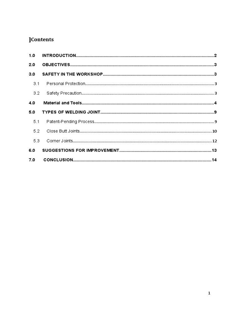 Arc Welding Report | PDF | Welding | Construction