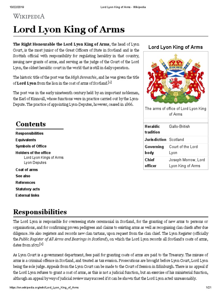 Lord Loun | PDF | Heraldry | Feudalism