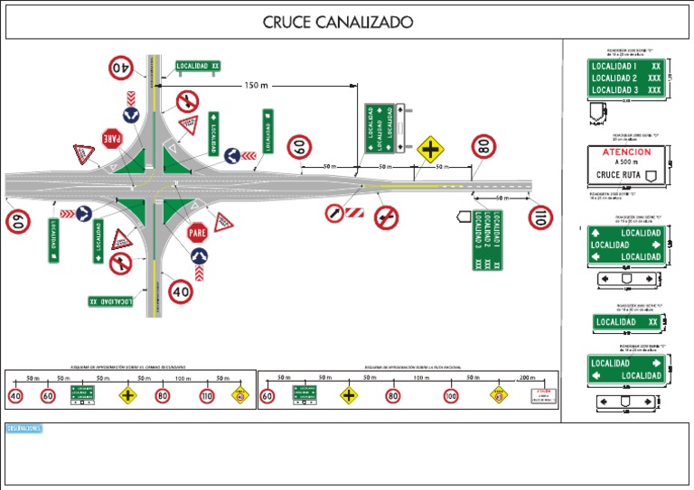 Esquema Cruce Canalizado PDF | PDF