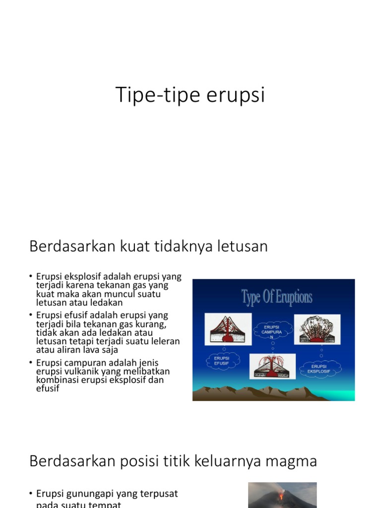 Tipe Tipe Erupsi | PDF