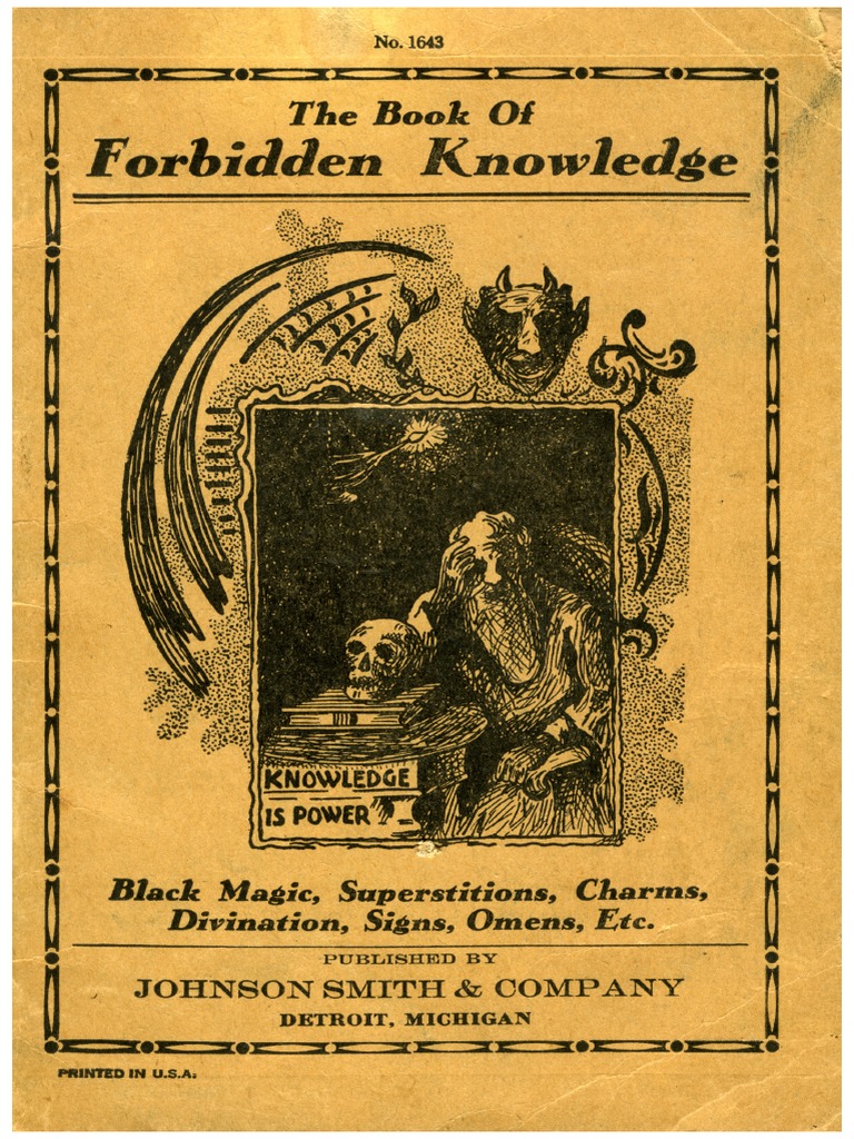 Book of Forbidden Knowledge PDF | PDF
