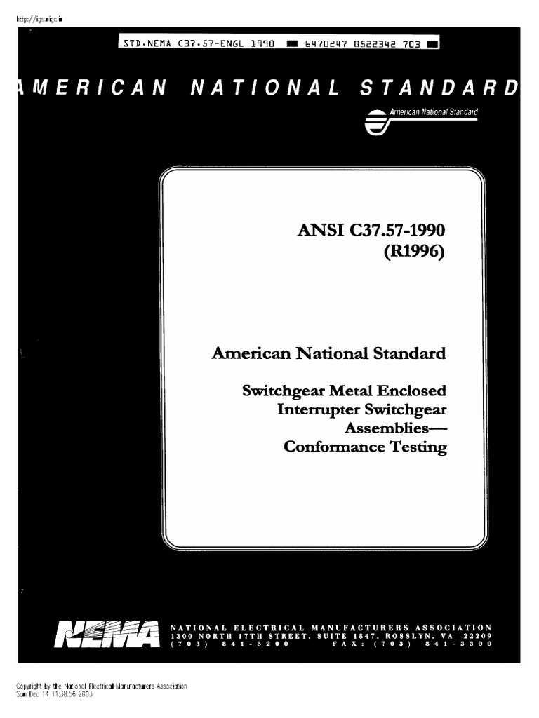 Ansi C37-57 PDF | PDF