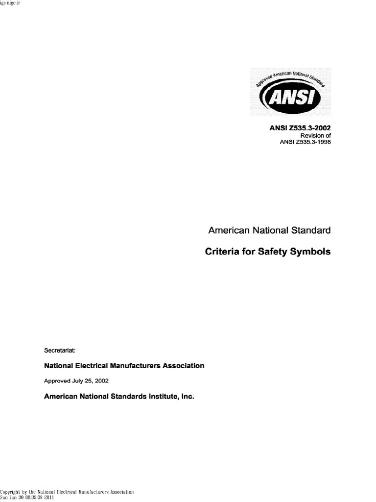 Ansi Z535.3 PDF | PDF