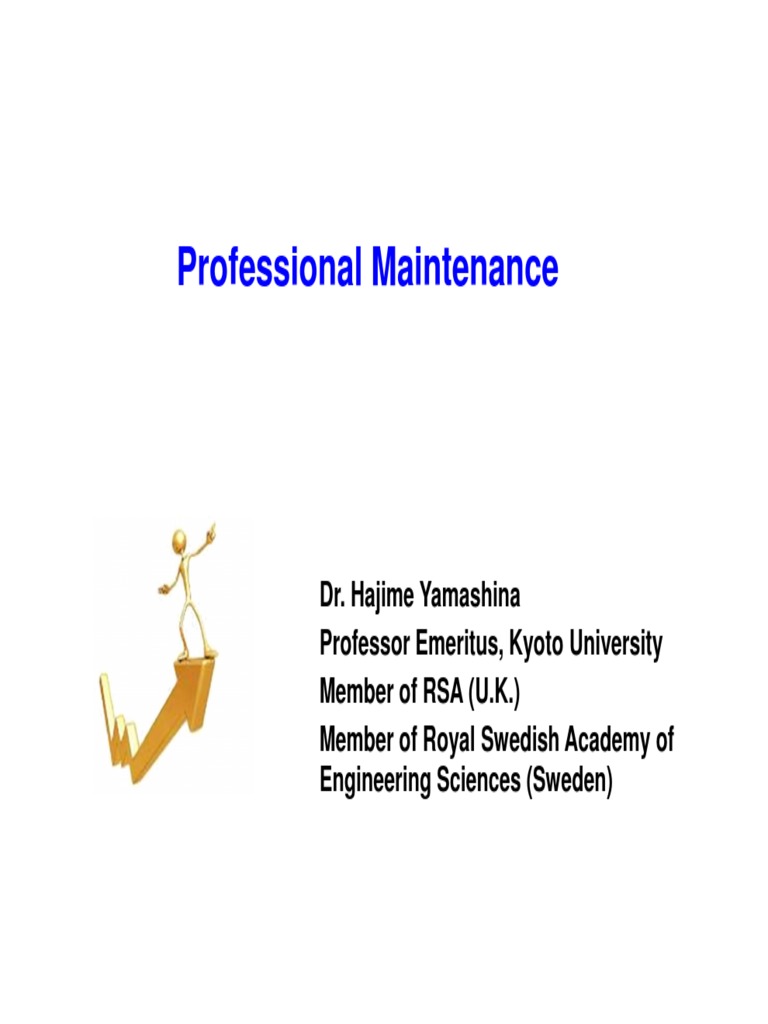 Professional Maintenance | PDF | Bearing (Mechanical) | Lubrication