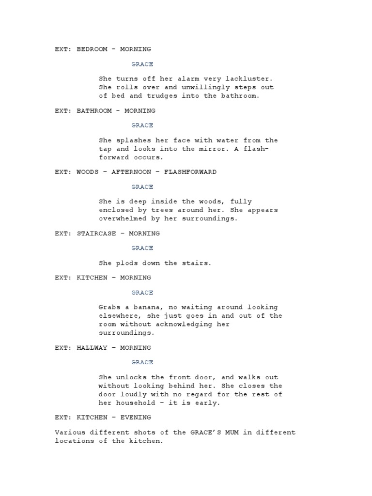 Missing Person Script | PDF