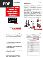 Manual Operacion Raymond | PDF | Máquina elevadora | Ascensor