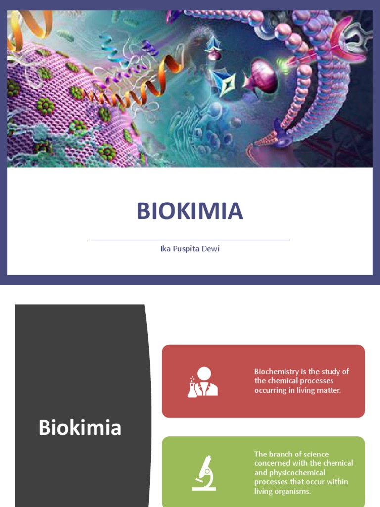 Pengantar Biokimia 2019 | PDF | Biochemistry | Chemistry
