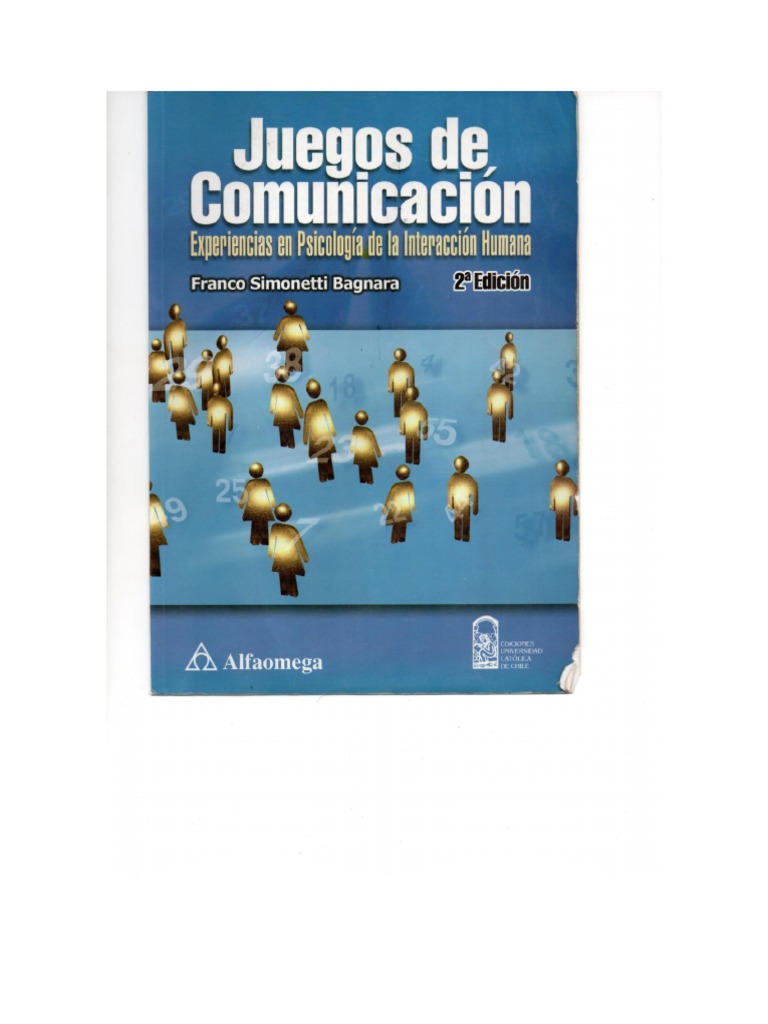 Libro Juegos de La Comunicación | PDF