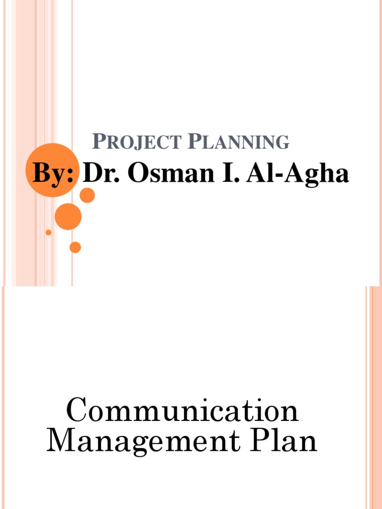 Effective Project Communication Plan | PDF | Project Management | Share ...
