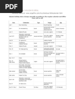 Satanic Calendar | PDF | Wheel Of The Year | Halloween