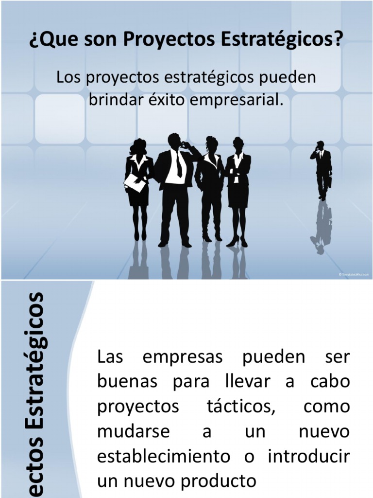 CLASE 1 Proyectos Estratégicos | PDF | Planificación | Economias