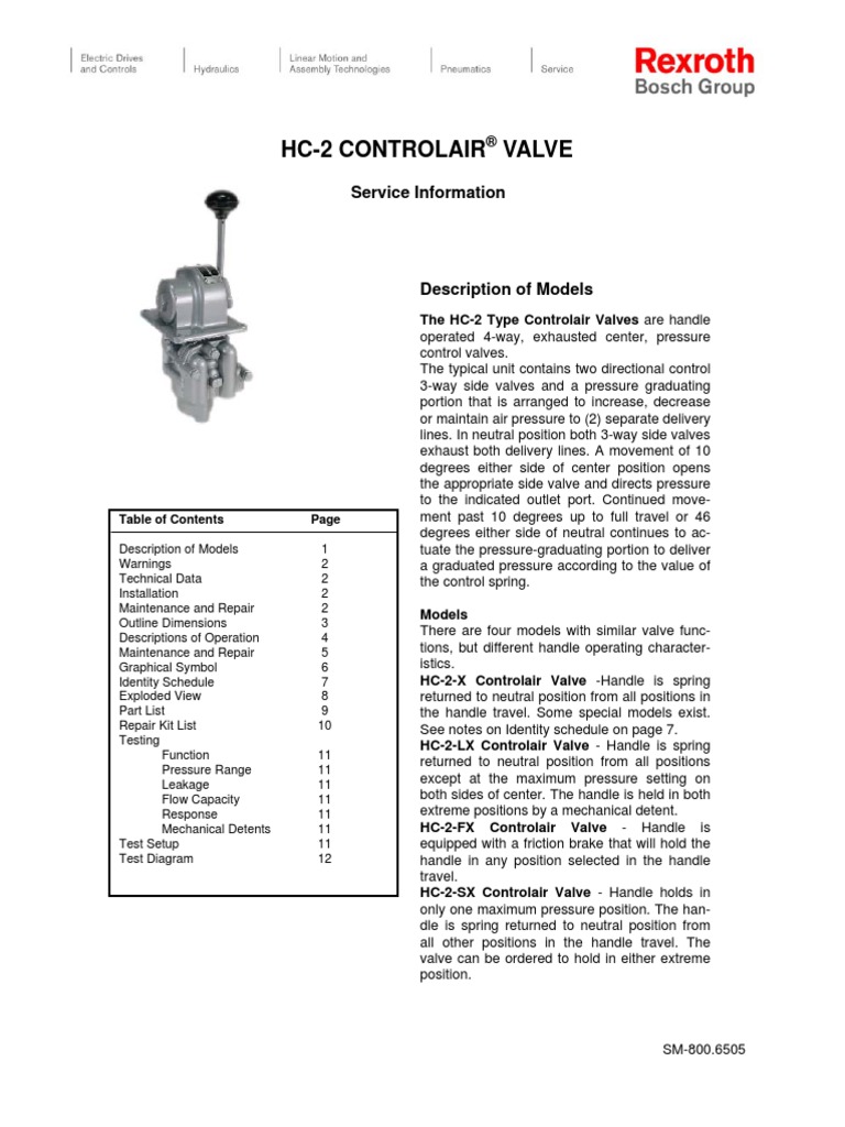Rexroth | Download Free PDF | Valve | Screw