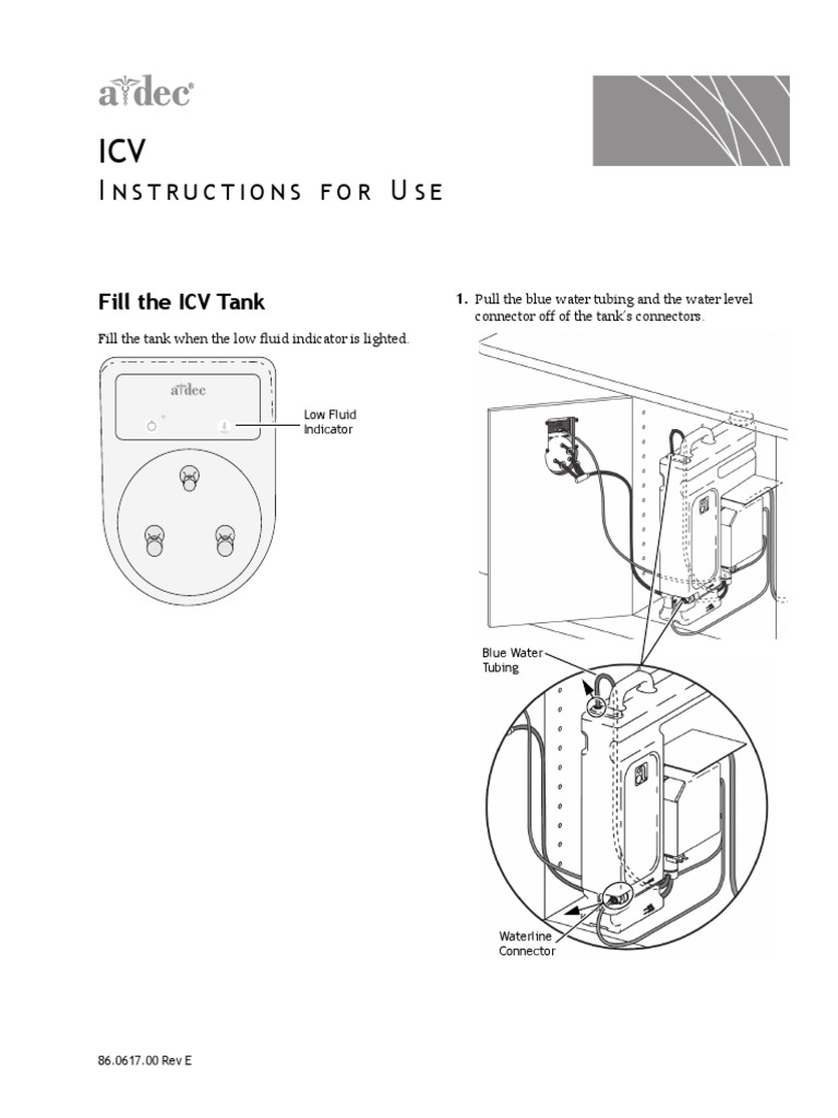 Nstructions FOR SE: Fill The ICV Tank | PDF | Manufactured Goods | Nature