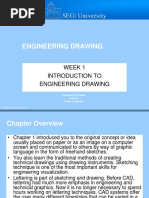 Introduction Engineering Drawing | PDF | Technical Drawing | Drawing
