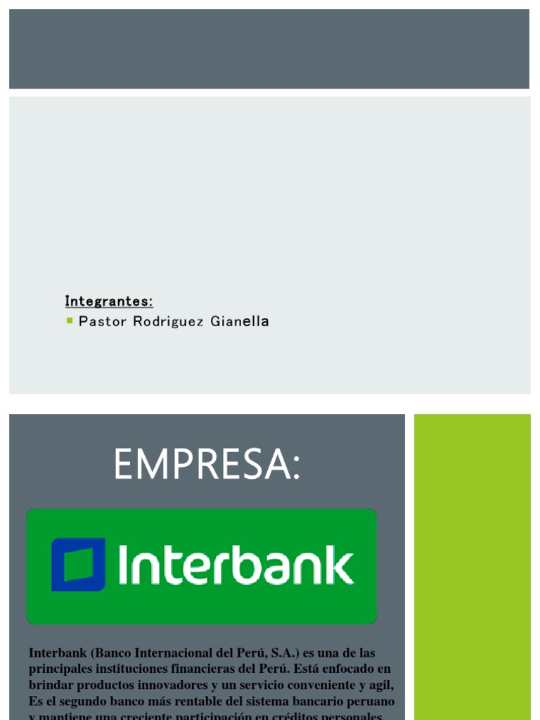 Interbank | PDF