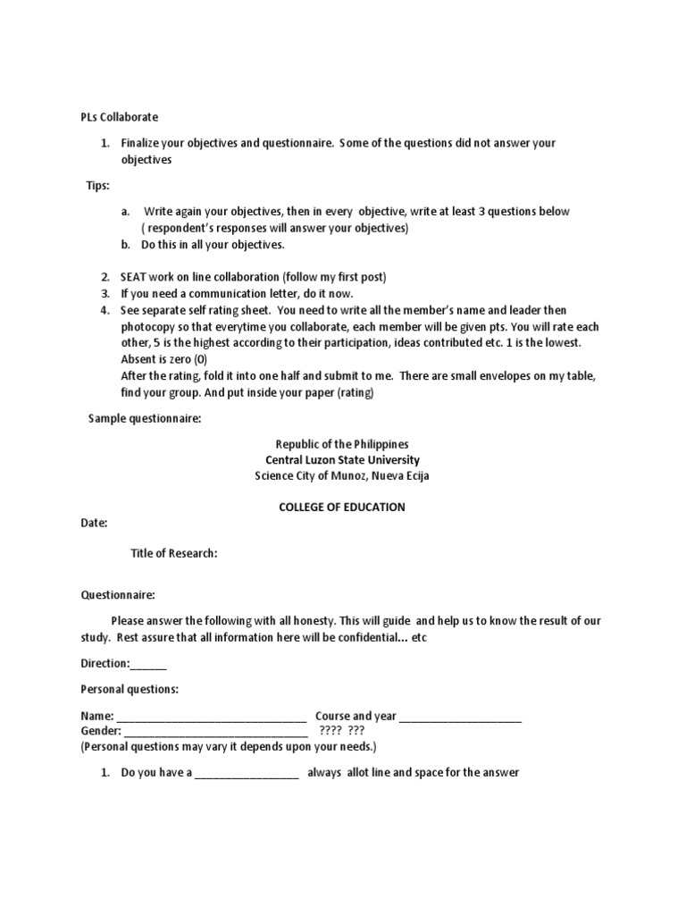 Sample Quest and Letter PDF | PDF