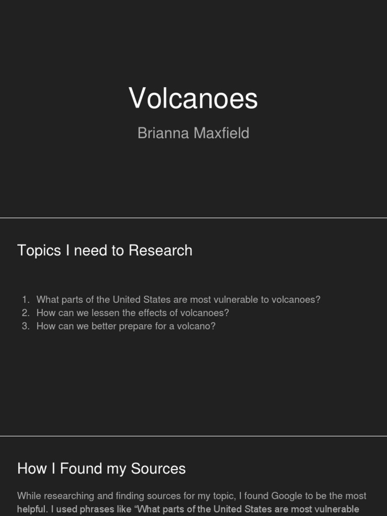Disasterresearch Volcanoes | PDF | Volcano | Emergency Management