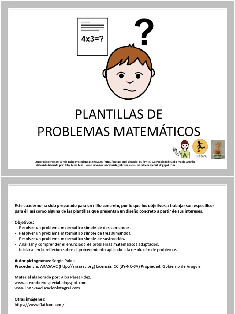 Cuaderno Matematicas 2 Plantillas Problemas Matematicos | PDF ...