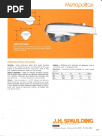 Benjamin Lighting RLM Industrial Incandescent Brochure 1976 | PDF ...