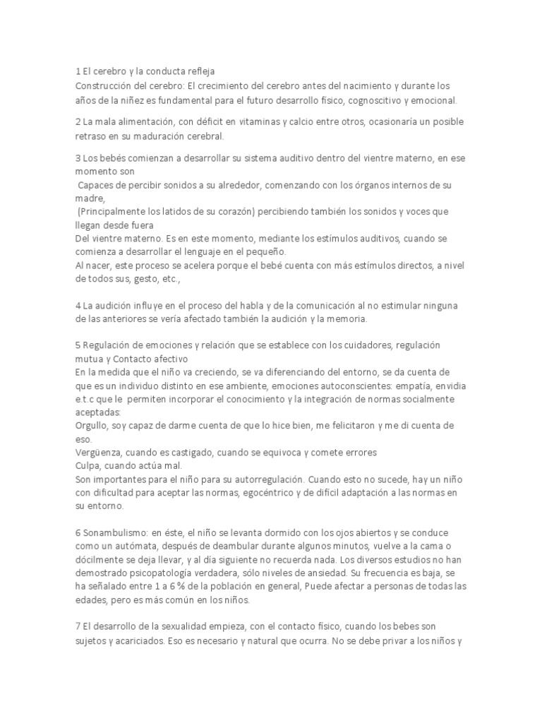 1 El Cerebro y La Conducta Refleja | PDF | Cerebro | Las emociones