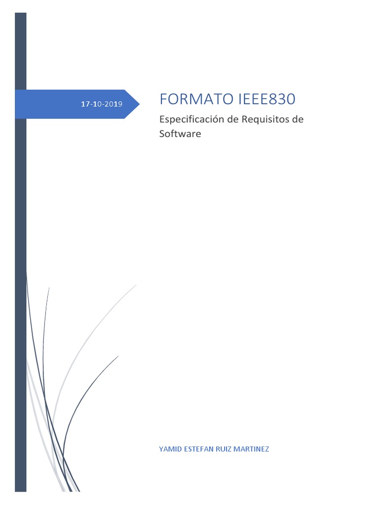 Formato Ieee830 | PDF | Sistema operativo | Software