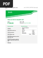 Gmail - Your Grab E-Receipt | PDF | Metro Manila | Business