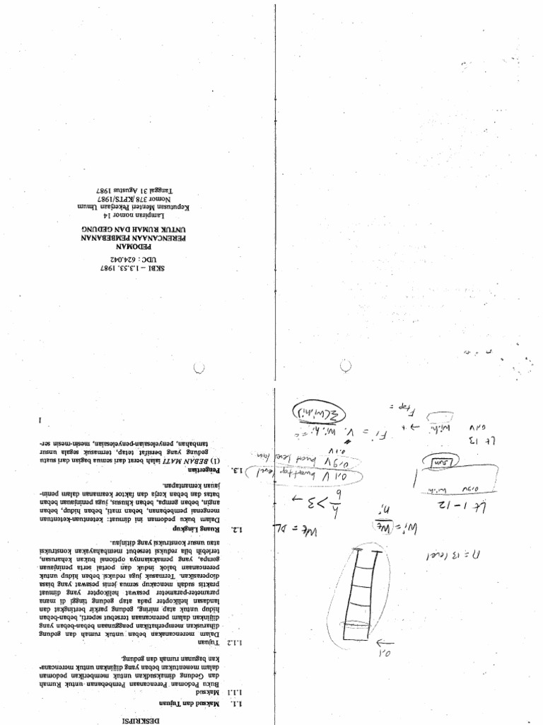 Perencanaan Pembebanan SKBI | PDF