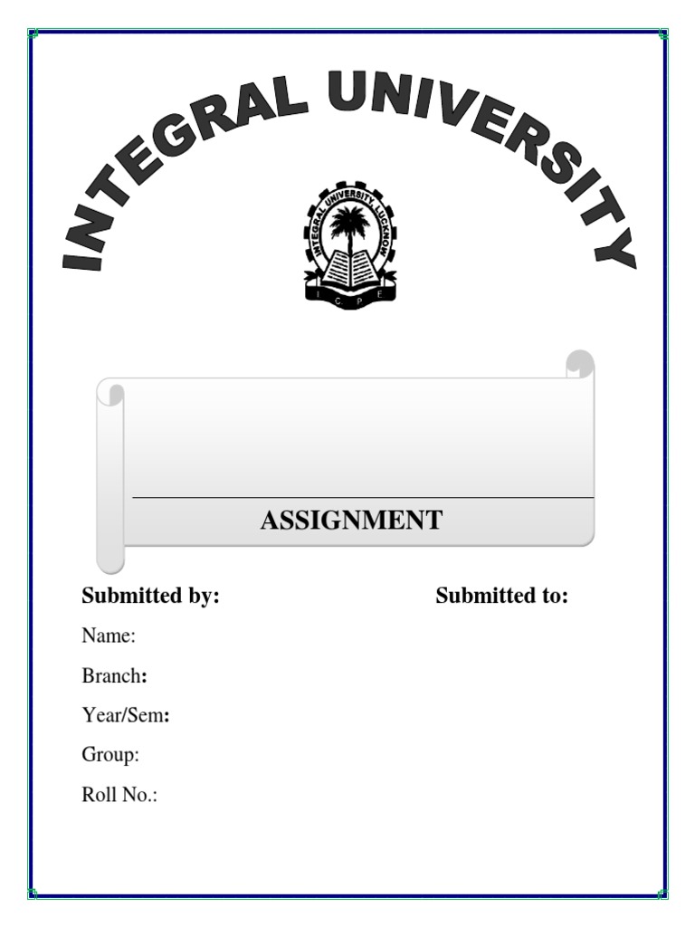 Assignment: Submitted By: Submitted To | PDF