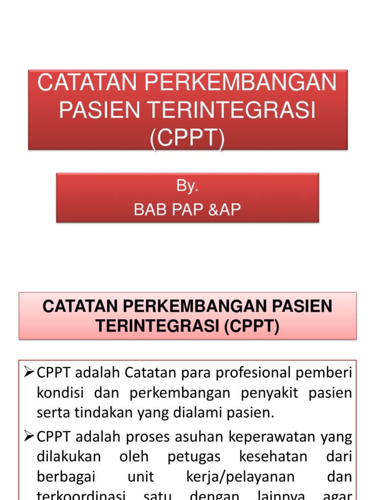 PTT CPPT Persentase | PDF | Pengembangan Diri | Kesehatan Holistik
