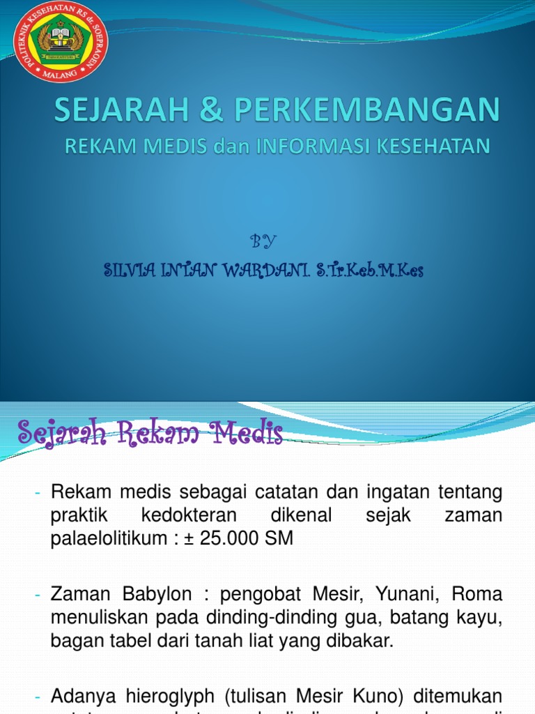 PPT-Sejarah RMIK (Paparan) | PDF