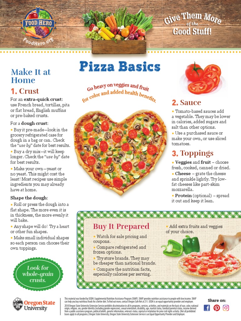Pizza Basics: Make It at Home | PDF | Breads | Pizza
