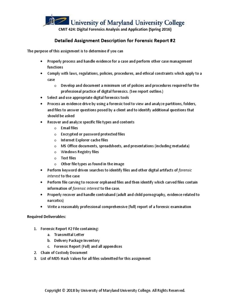 CMIT 424 Instruction | PDF | Digital Forensics | Computer File