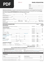 Travel Claim Forms | PDF